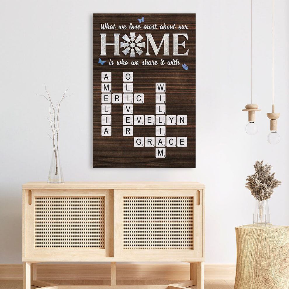 What We Love Most About Our Home Is Who We Share It With ...