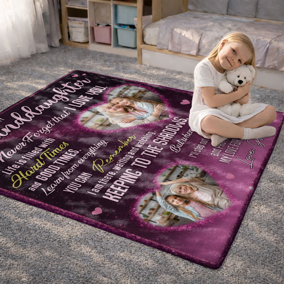 To My Granddaughter Never Forget That I Love You - Person...