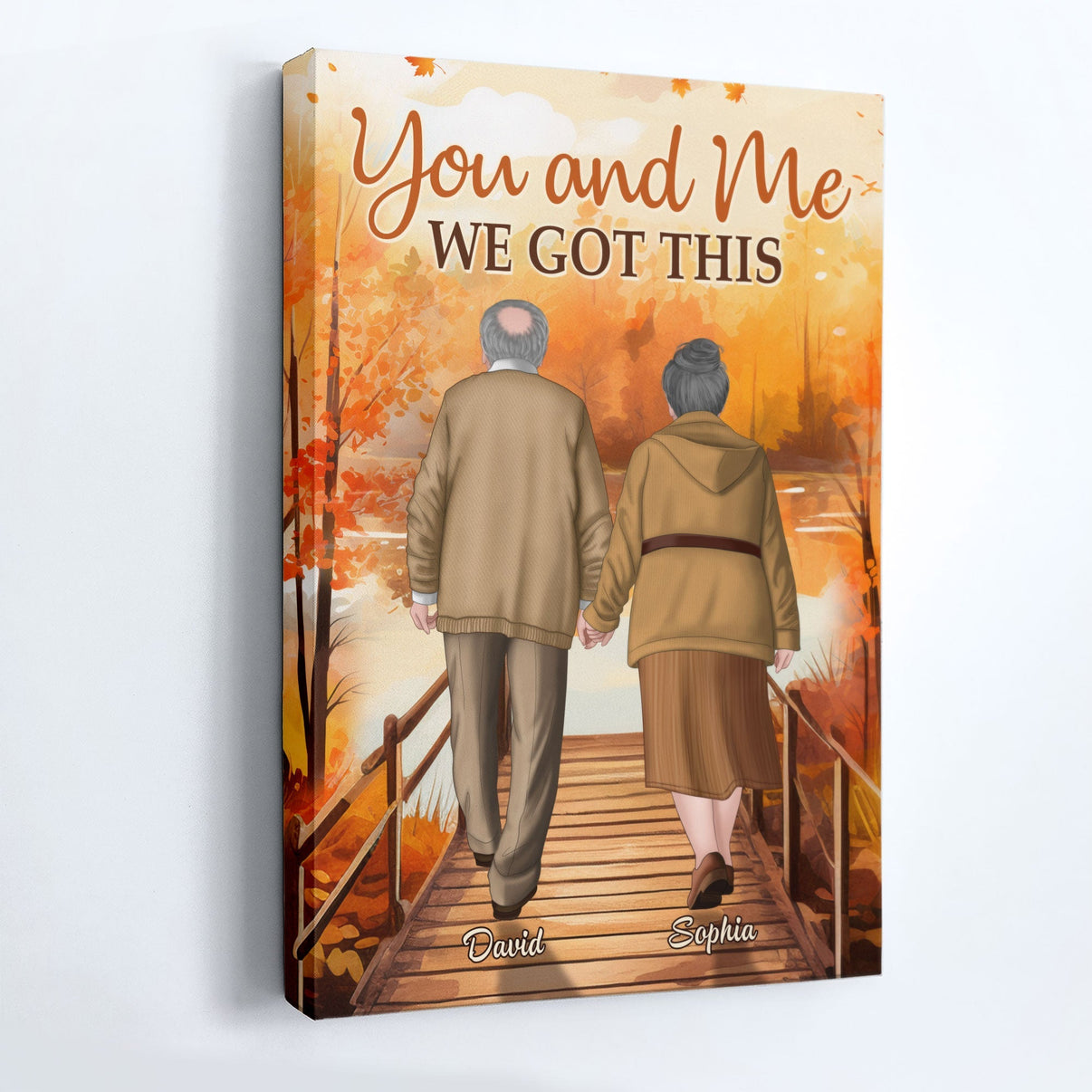 Personalized 'You and Me WE GOT THIS' Canvas for ...